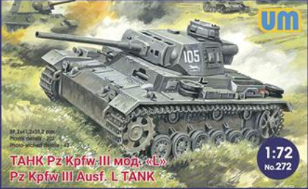 Unimodels 272 Tank Panzer III Ausf. L