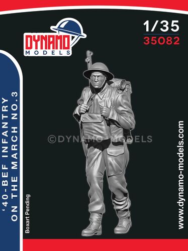Dynamo-Models 35082 40’ BEF Infantry On The March No.3