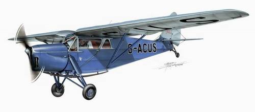 Planet Models 153 De Havilland D.H.85 Leopard Moth