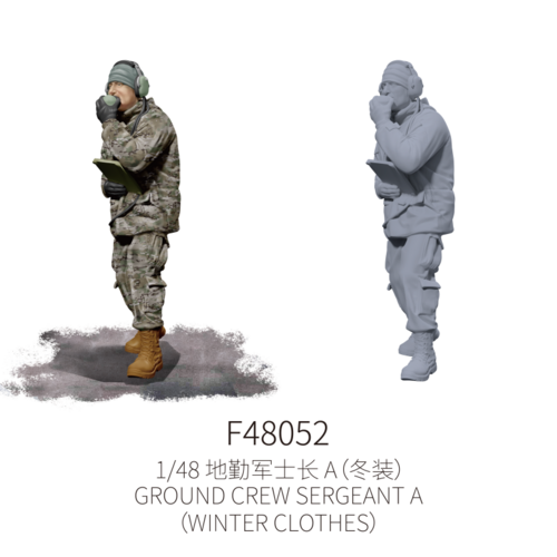 Galaxy-Model F48052 Ground Crew Sergeant A (Winter Clothes)