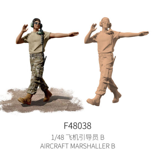 Galaxy-Model F48038 Aircraft Marshaller B