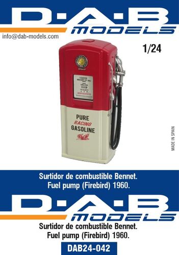 DAB Models 24-042 Fuel Pump Firebird (c.1960)