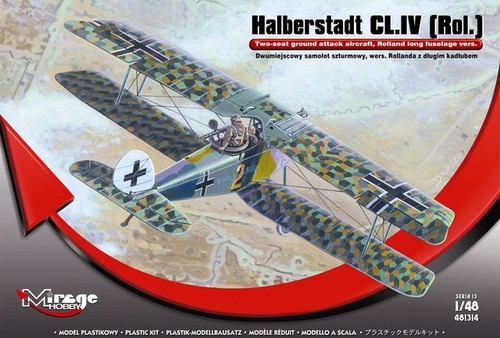 Mirage-Hobby 481314 Halberstadt CL.IV [Rolland]