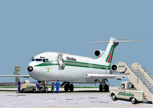 Mach2 GP111ALI Boeing 727-200 Alitalia