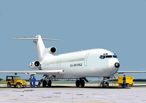 Mach2 GP111US Boeing 727-200 USAF