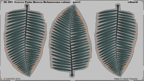 DISCONTINUED Eduard 36207 Leaves Palm Howea Belmoreana colour
