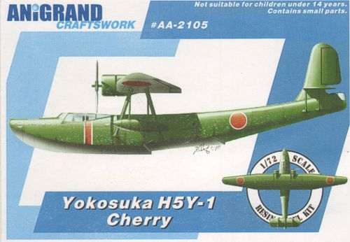 Anigrand Craftswork AA2105 Yokosuka H5Y-1 Cherry - IJN Type-99 flying boat