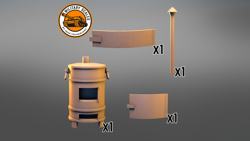 IDAP Technology PMI0344A Freestanding Wood Stove