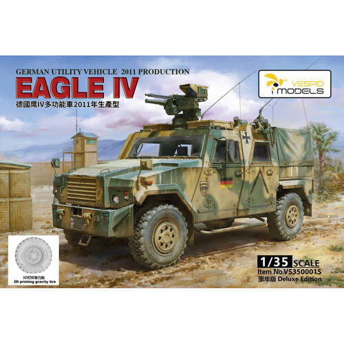 Vespid Models 350001S Eagle IV German Utility Vehicle (2011) - Deluxe Edition