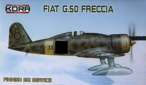 Kora Models KPK72154 Fiat G.50 Freccia Finnish Ski Service