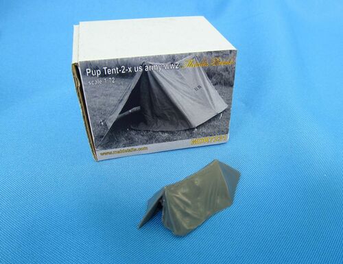 Metallic Details MDR7231 US WWII Pup Tent-2-x (2 men tent, 1 piece)