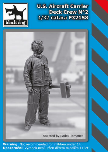 Black Dog F32158 U.S. Aircraft Carrier Deck Crew No. 2