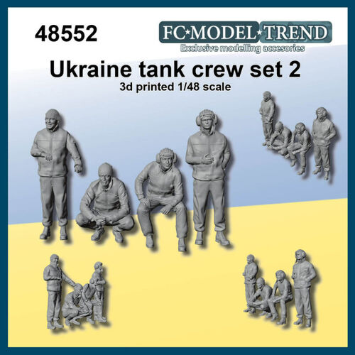 FC ModelTrend 48552 Ukraine Tank Crew Set 2