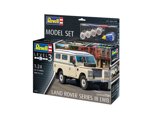 Revell 67056 Model Set Land Rover Series III LWB (Commercial)