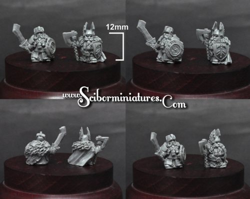 Scibor Monstrous Miniatures 15FM0004 Dwarven Lords #2 2
