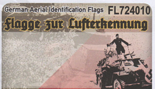 Echelon Fine Details FL724010 German Aerial Identification / Recognition Flags WW2