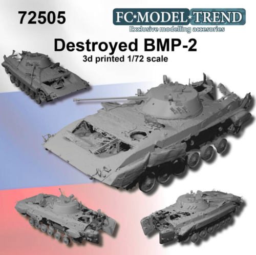 FC ModelTrend 72505 BMP-2 wreck