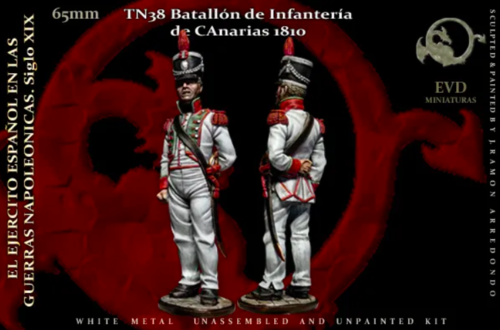 El Viejo Dragon TN38 Batallón de Infantería de Canarias 1810
