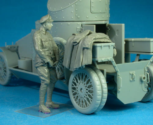 Copper State Models F35-009 British RNAS Armoured Car Division Petty Officer Relief