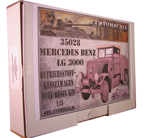 Custom scale 35028 Mercedes Benz LG 3000 fuel tank car