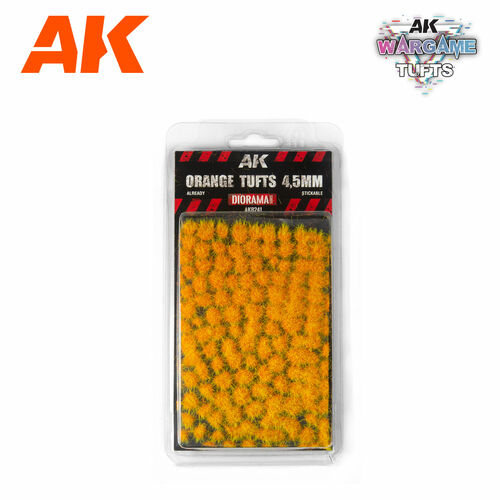 AK-Interactive 8241 Orange & Yellow Wargame Tufts