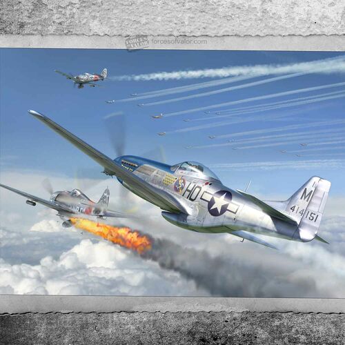 Forces of Valor 873010A U.S. P-51D Mustang