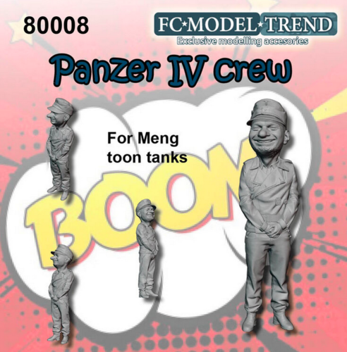 FC ModelTrend 80008 Panzer IV crew. Toon.
