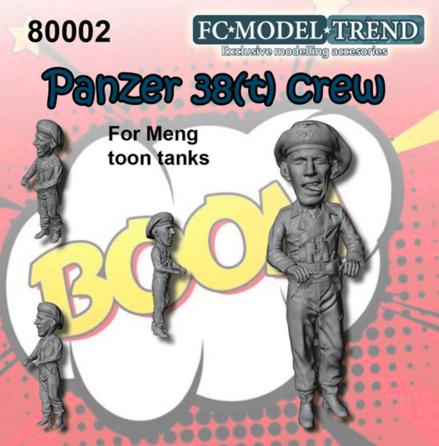 FC ModelTrend 80002 Panzer 38 (t) crew. Toon.