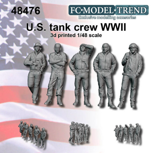 FC ModelTrend 48476 US tank crew