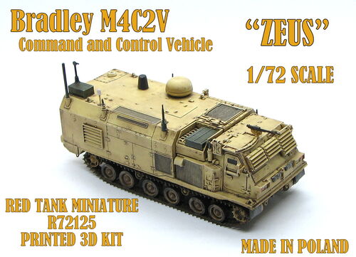RED TANK MINIATURE 72125 Bradley M4C2V ZEUS