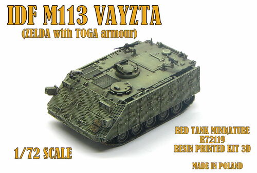 RED TANK MINIATURE 72119 IDF M113 Vayzta