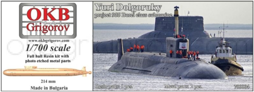 OKB Grigorov N700004 Yuri Dolgoruky, project 955, Borei class submarine