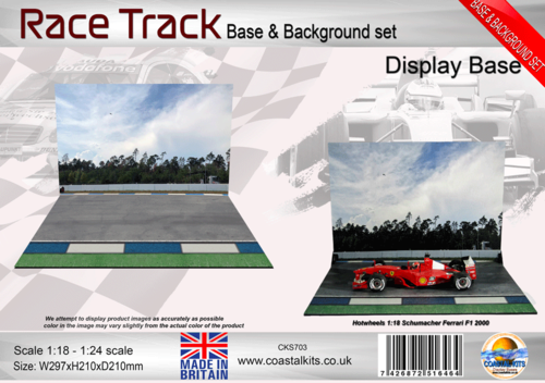 Coastal kits S703 Race Track Base & Background