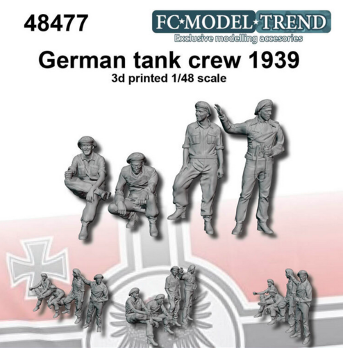 FC ModelTrend 48477 Panzer crew 1939