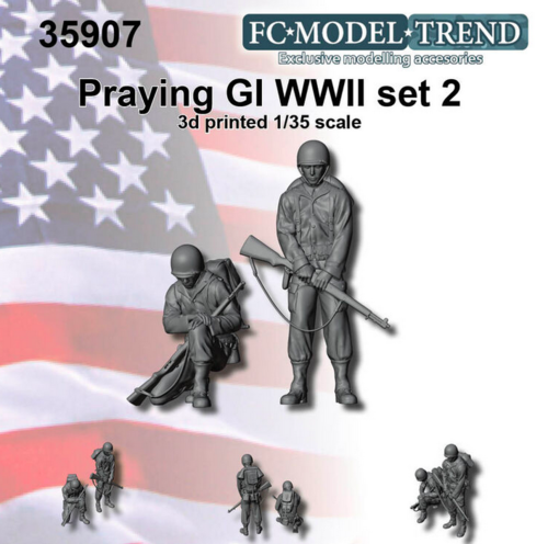 FC ModelTrend 35907 Praying GI, set 2