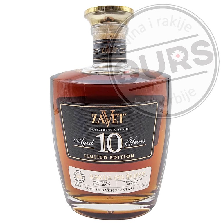 Zavet Šljiva 10yo 0,7L