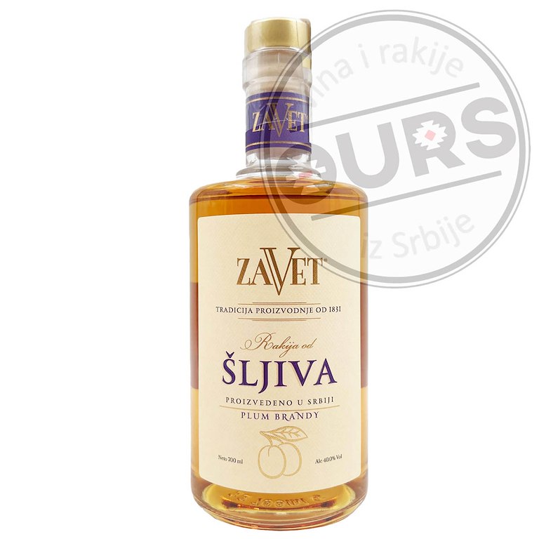 Zavet Šljiva 3yo 0,7L
