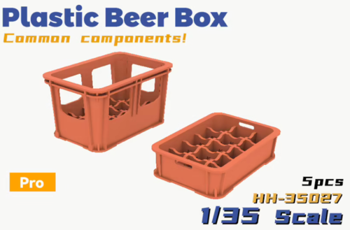 Heavy Hobby HH-35027 Plastic Beer Box Common Components