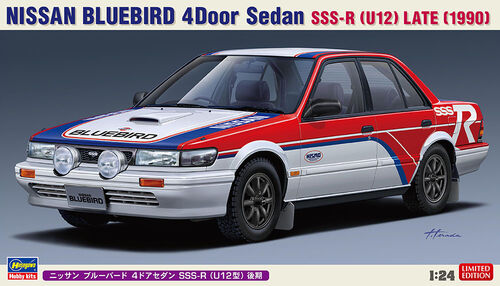 Hasegawa 20521 Nissan Bluebird 4Door Sedan SSS-R (U12) Late (1990)