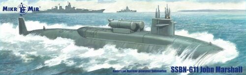 Mikromir 350-043 American Nuclear-powered Submarine SSBN-611 John Marshall