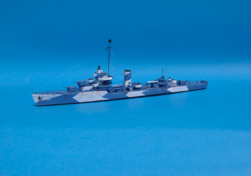 NIKO MODEL 7025 US Navy Destroyer Sampson 1943