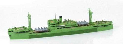 NIKO MODEL 7076 KOZU MARU IJA 1943 Landing Craft Carrier