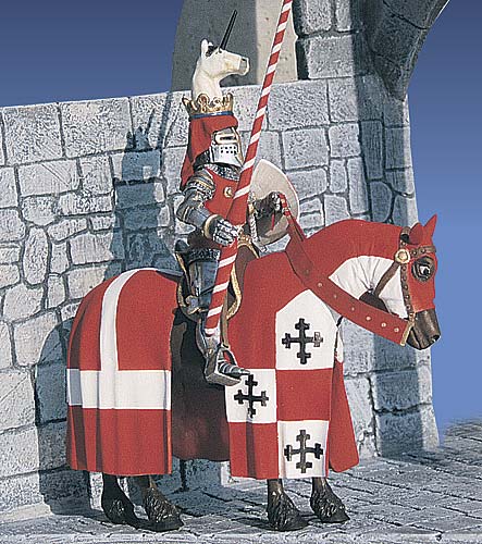 M-Model 32039 Medieval Knight Mounted XV Century
