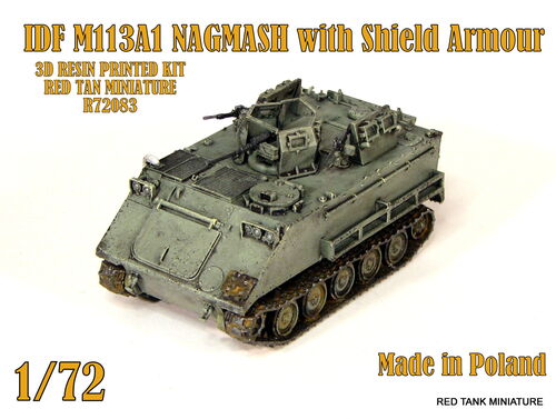 RED TANK MINIATURE 72083 IDF M113A1 NAGMASH with Shield Armour