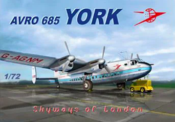 Mach2 GP082 Avro York Skyways of London
