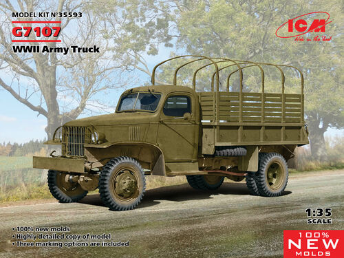ICM 35593 Chevrolet G7107 WWII Army Truck (100% new molds)