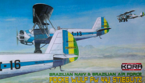 Kora Models KPK7238 Focke Wulf Fw 44J Brazilian Navy & Air Force
