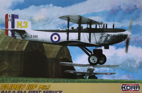 Kora Models KPK72127 Fairey IIIF Mk.I RAF & FAA First Service