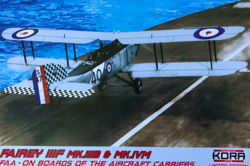Kora Models KPK72121 Fairey IIIF MK.IVC and MK.IVM/A Land service FAA
