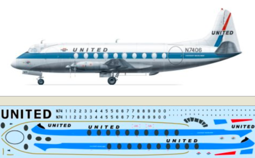 F-RSIN P4051 Viscount 700 - United